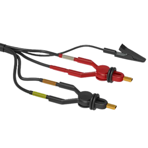 Kelvin 4-wire measuring lead TKL 065 BNC, with BNC connectors and grou ...
