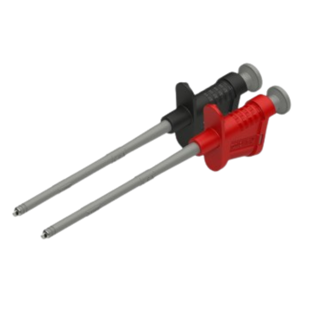 Set 2 clamps, hook, red/black | PMK America Corporation