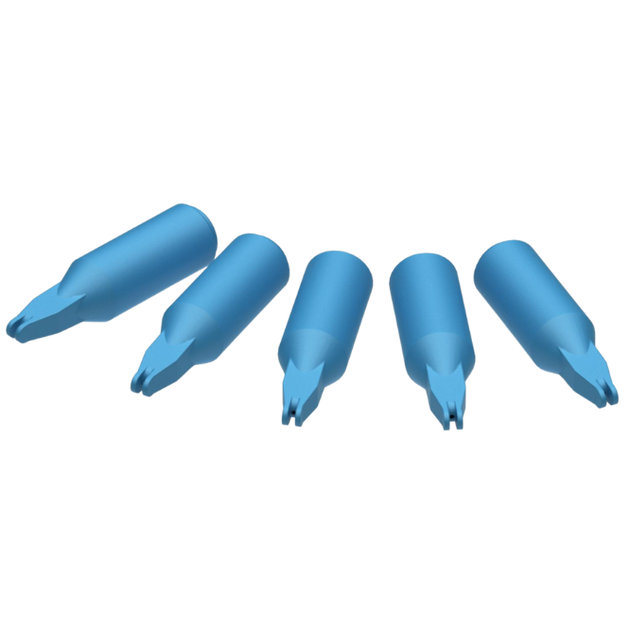 Set 5 IC caps 2.5-0.65 blue | PMK America Corporation