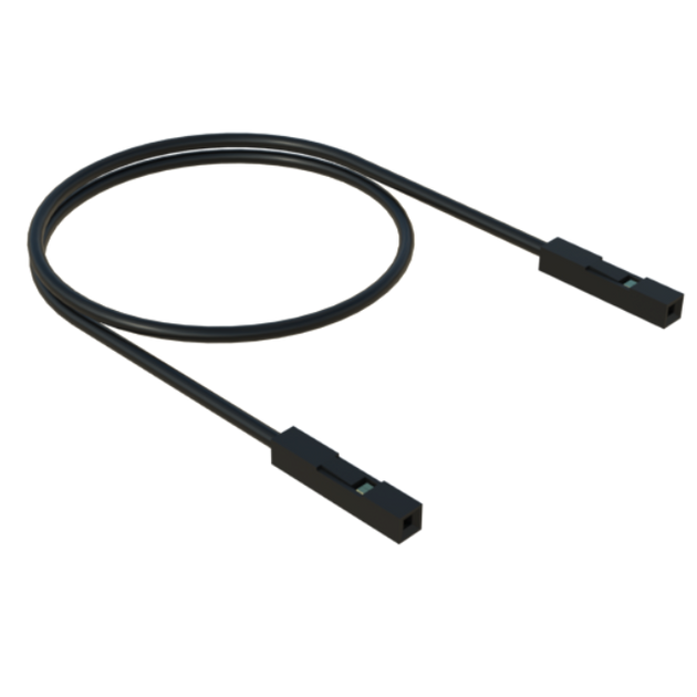 Measuring lead 0.64 / 0.64mm socket, 25cm (black) | PMK America Corporation