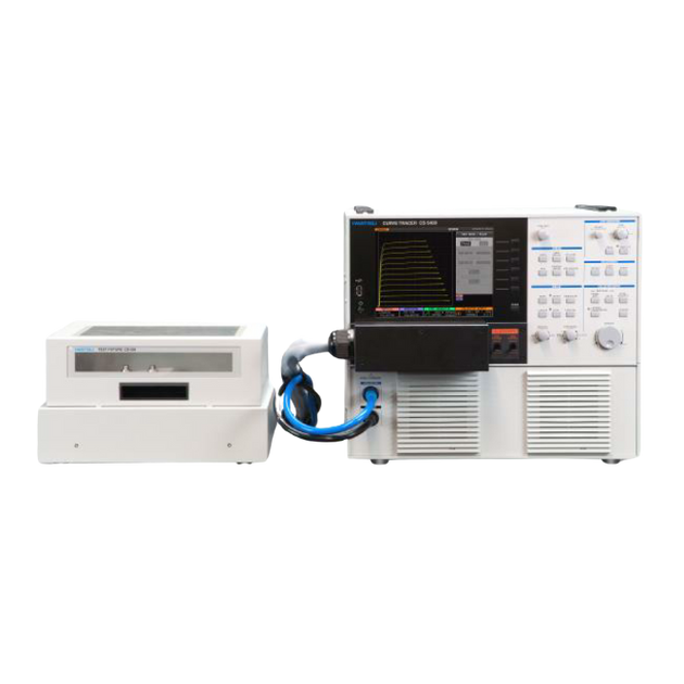 Curve Tracer 5000V, 1500A with Test Fixture CS-304 | PMK America ...