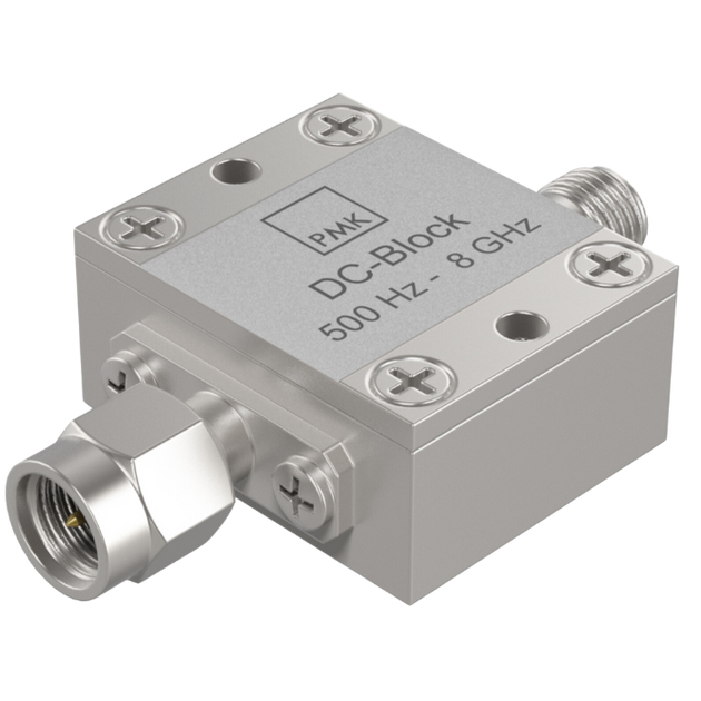 50Ω SMA DC Blocker, 500Hz-8GHz | PMK America Corporation