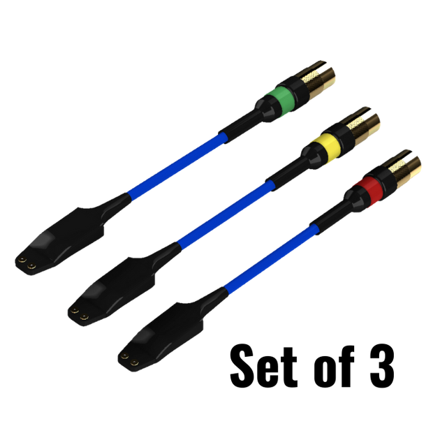 3x MMCX solder-in cable adapter HT | PMK America Corporation