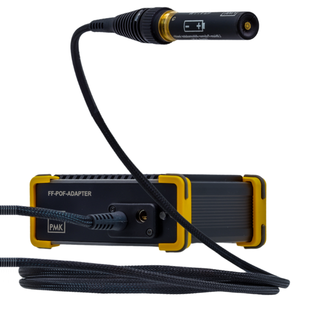 Power-Over-Fiber adapter for the optical FireFly® probe. | PMK America ...