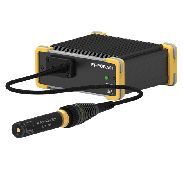 Power-Over-Fiber adapter for the optical FireFly® probe. | PMK America ...